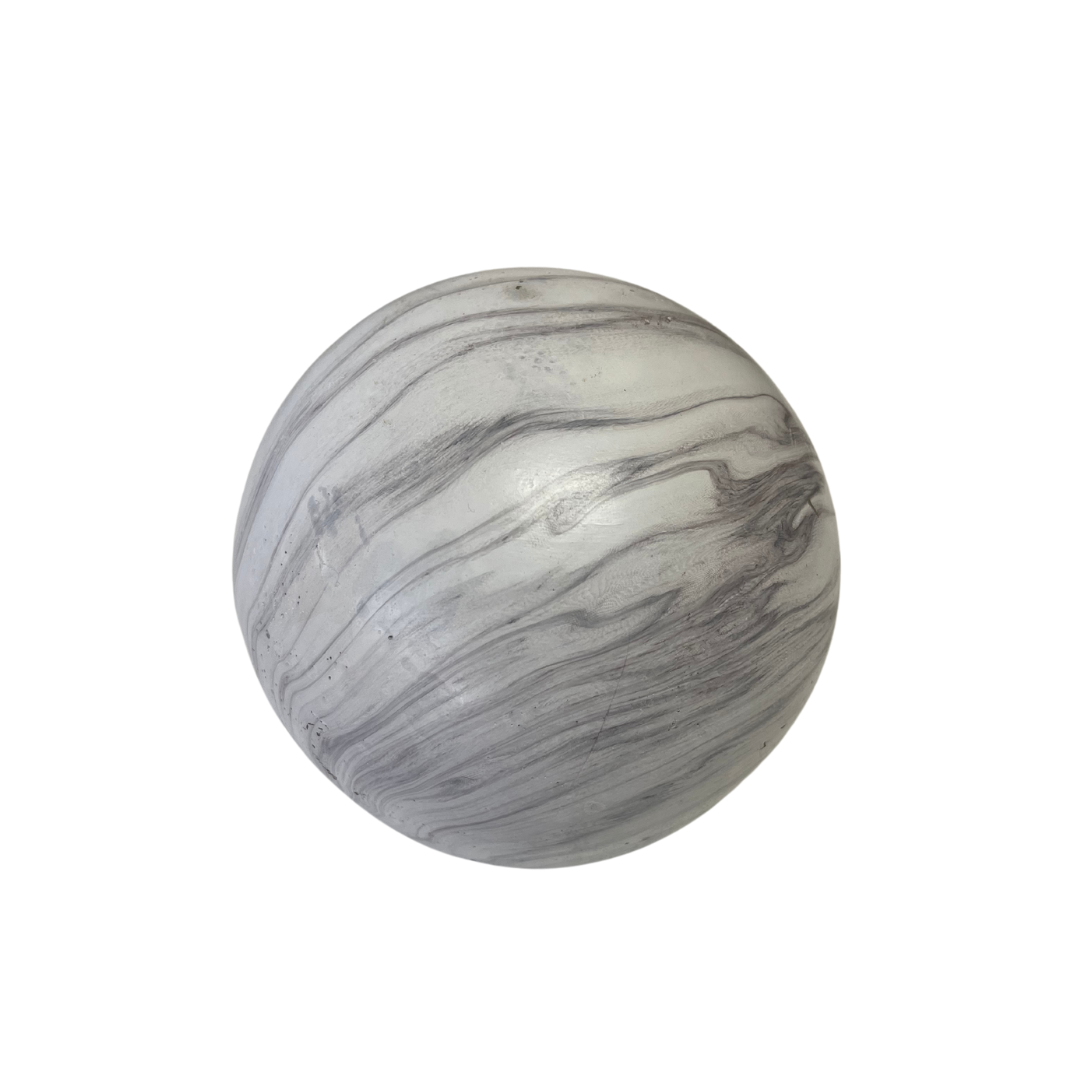 Faux Marble Plaster Sphere – Noble Designs