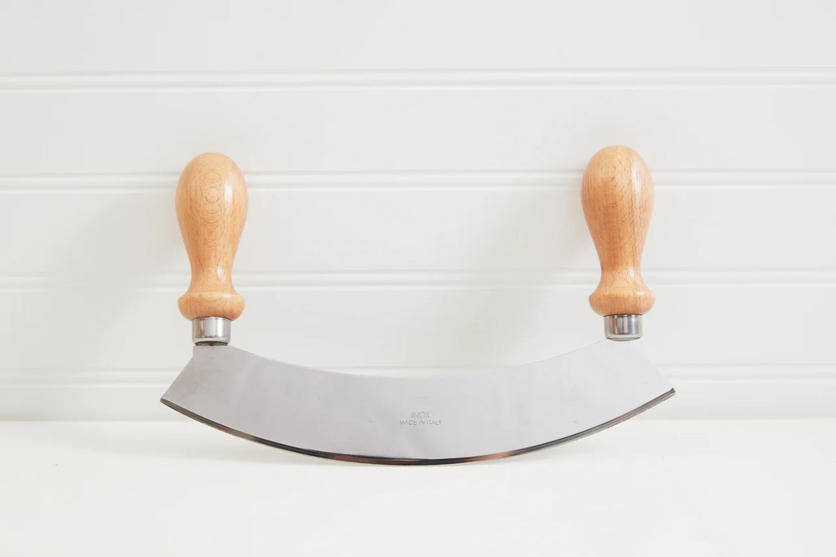 Traditional Italian Mezzaluna Chopper – Noble Designs