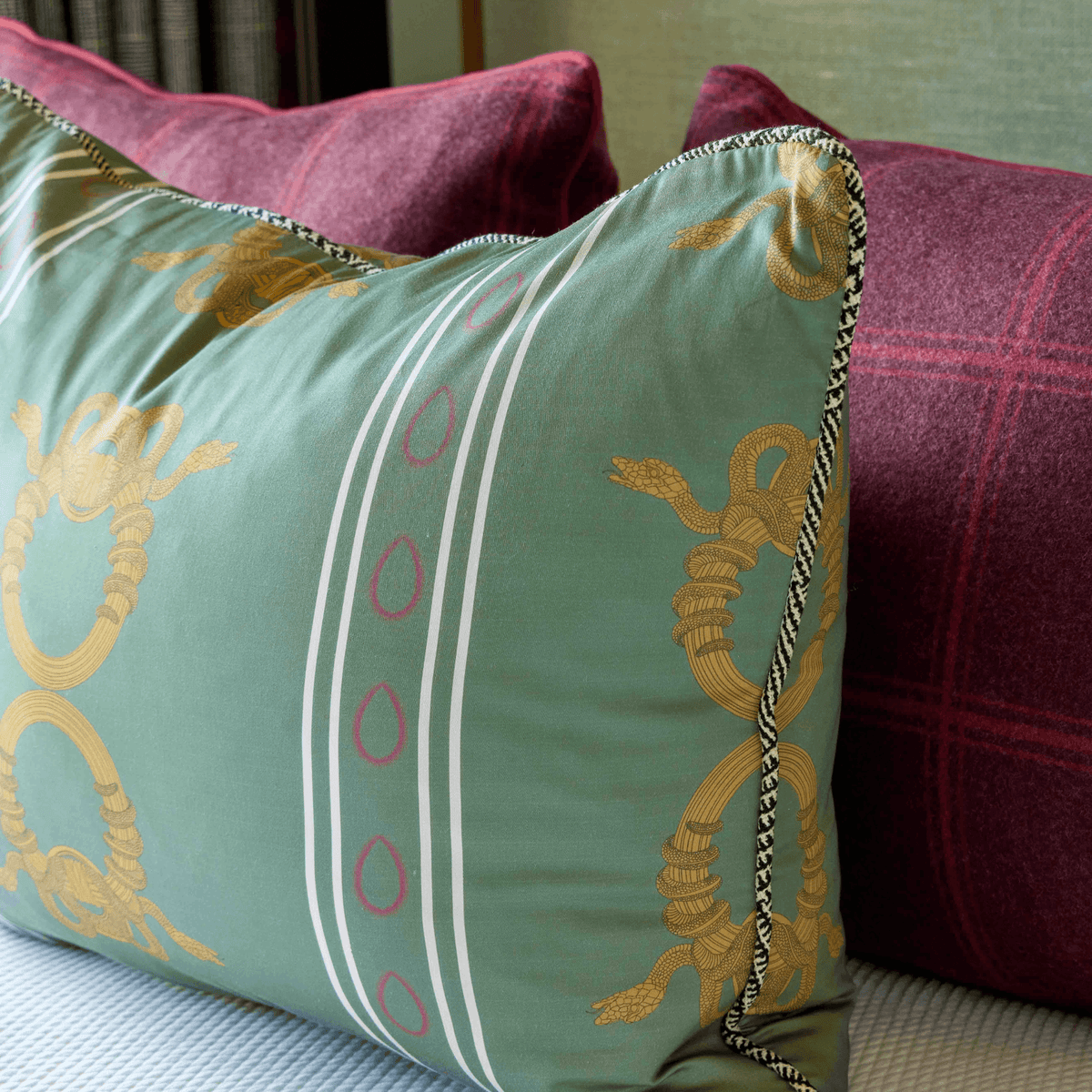 Serpentine Pillow – Noble Designs